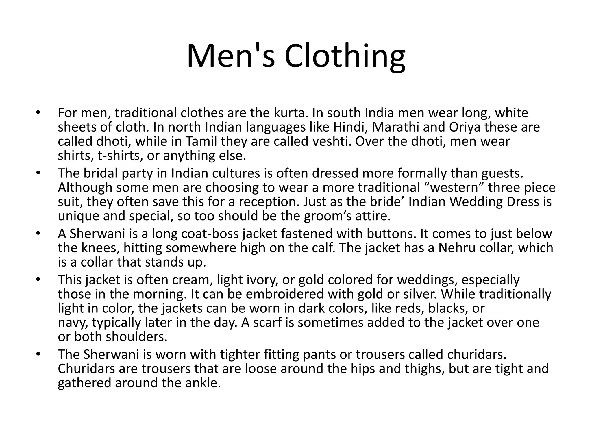 Clothing in india | PPTX