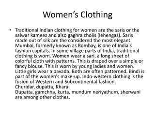 Clothing in india | PPTX