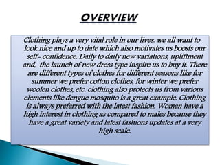 Clothing material guide | PPT