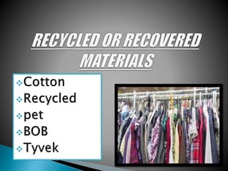 Clothing material guide | PPTX