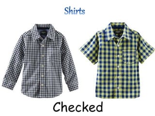 Clothing patterns | PPTX