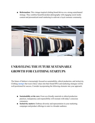 CLOTHING STARTUPS GROWTH WITH BRAND MARKETING ESSENTIALS GUIDE.pdf ...
