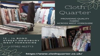 Cloth quarter | PPT