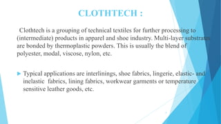 Clothtech | PPTX