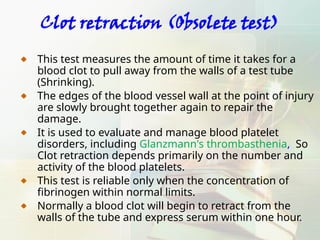 General Approach in Investigation of Hemostasis.pptx