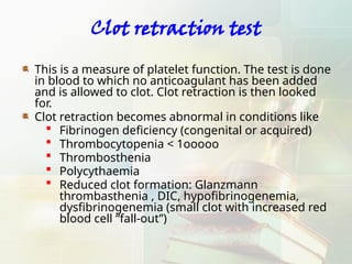 General Approach in Investigation of Hemostasis.pptx