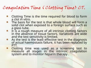 General Approach in Investigation of Hemostasis.pptx