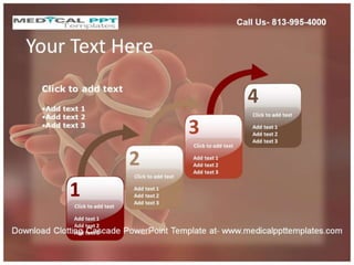 Clotting Cascade Powerpoint Template Pptx