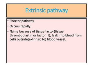Clotting factor | PPTX