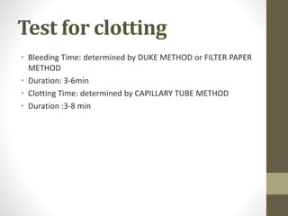 clotting factors.pptx | Blood Disorders | Diseases and Conditions