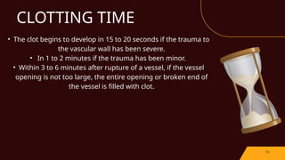 clotting factors clotting mechanism pathways and methods of ...