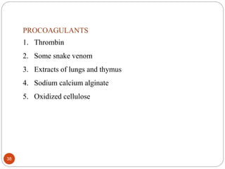 Clotting mechanism | PPTX