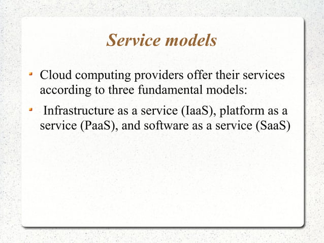 Cloud computing | PPT
