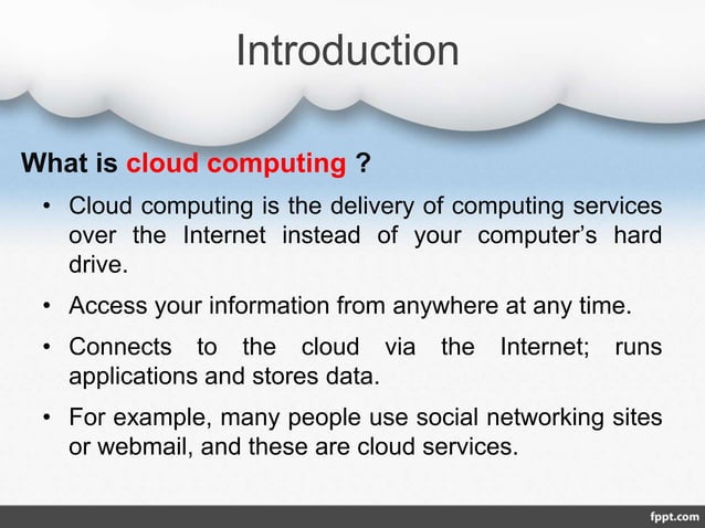 Cloud Computing | PPT