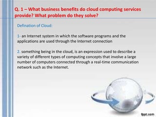 Cloud | PPT
