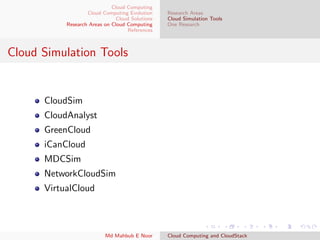 Cloud computing and CloudStack | PDF