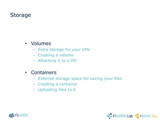 Setting Up your Cloud Environment using the FIWARE Lab Cloud Portal | PPTX | Cloud Computing ...