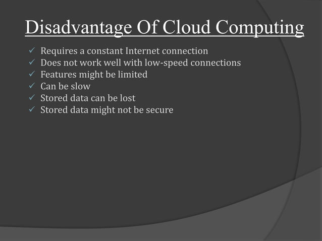Presenting Cloud Computing Ppt