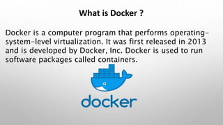 Cloud term paper--docker container technology | PPTX | Operating Systems | Computer Software and ...