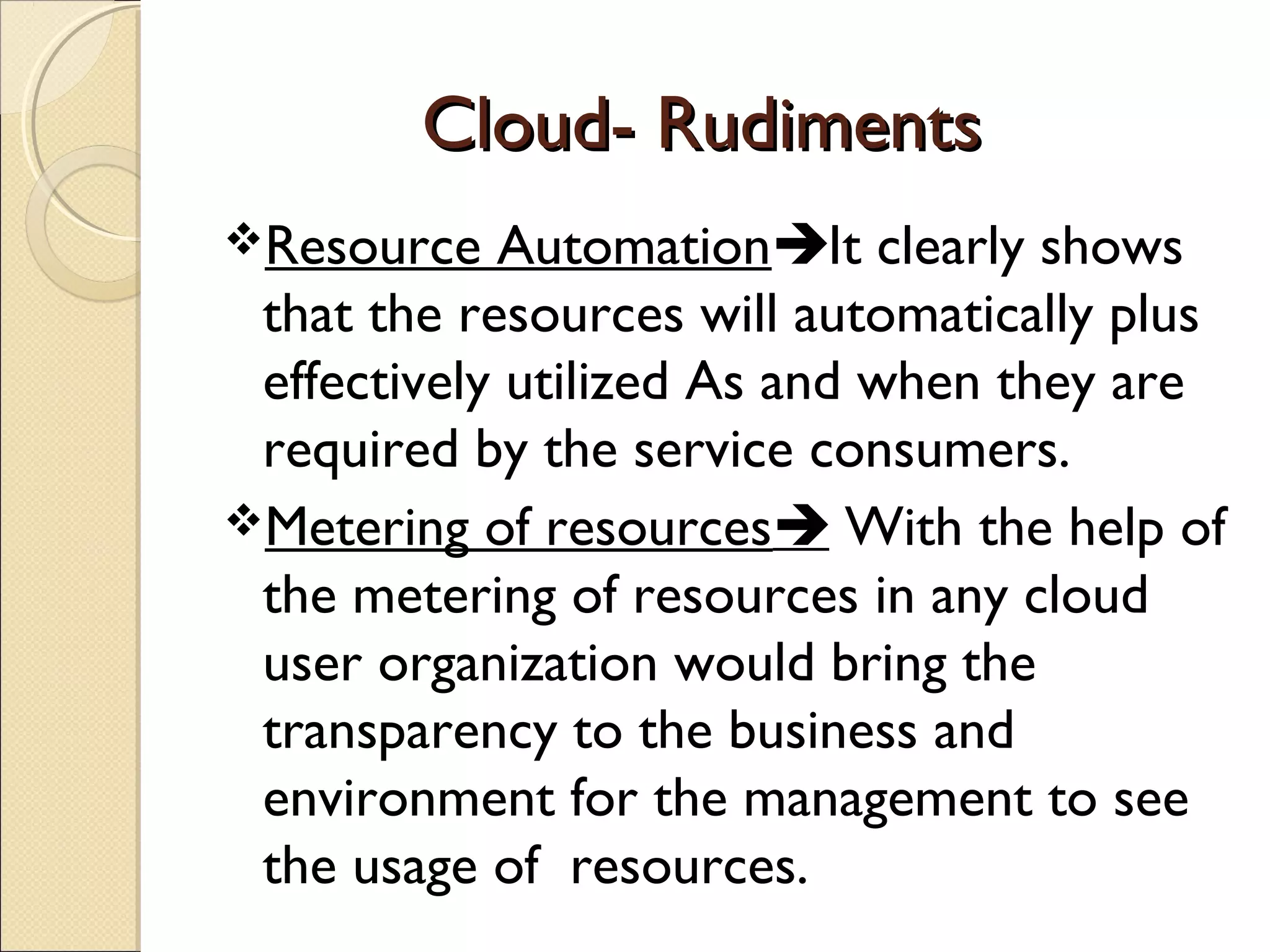 Cloud adoption and rudiments | PPT