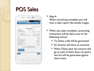 Mobile based Accounting and Business Management System | PPT