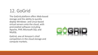 Cloud based-data centers | PPTX