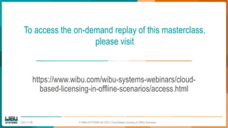 Cloud-Based Licensing in Offline Scenarios | PDF