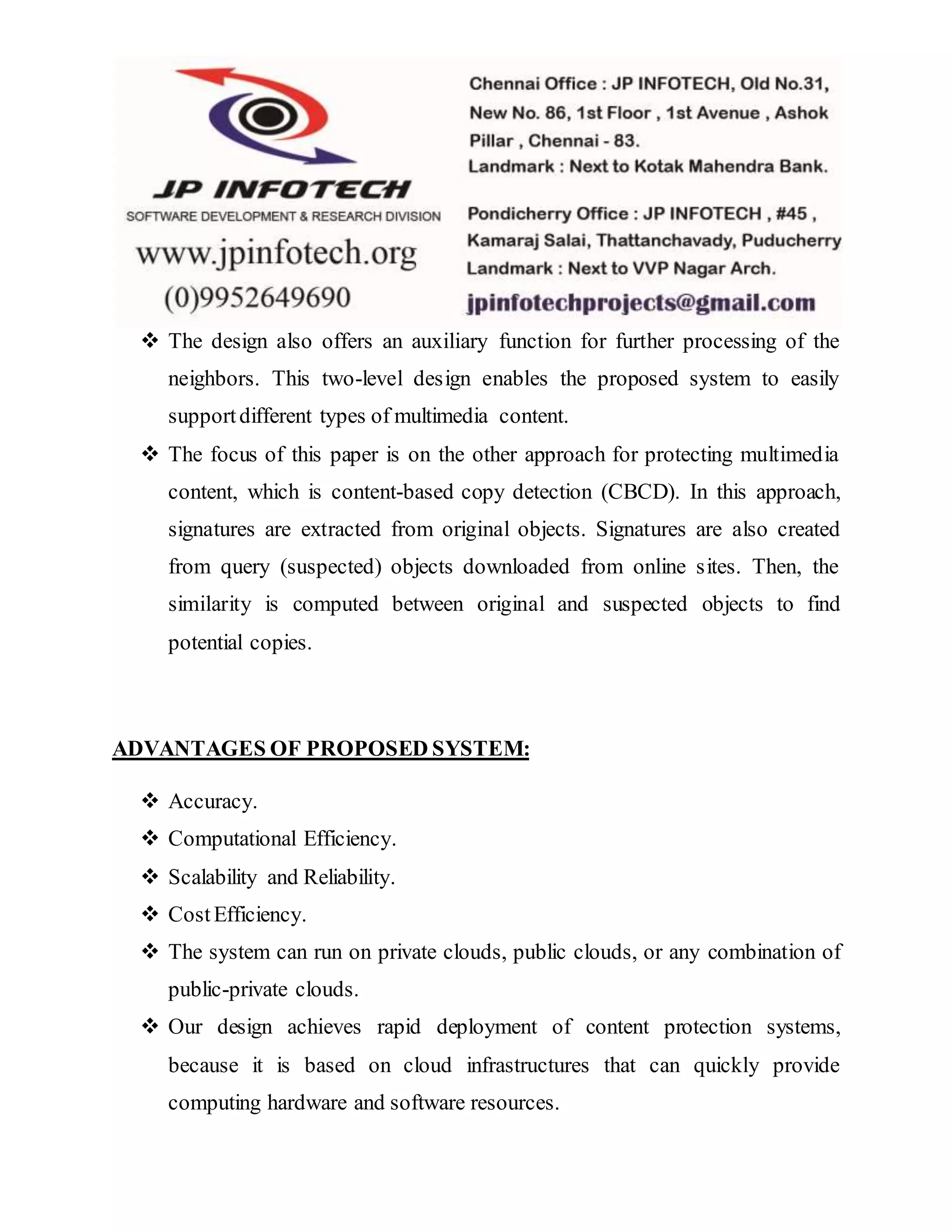 Cloud based multimedia content protection system | DOCX | 3-D Graphics ...