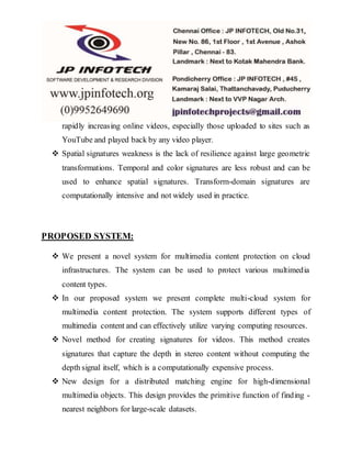 Cloud based multimedia content protection system | DOCX | 3-D Graphics ...