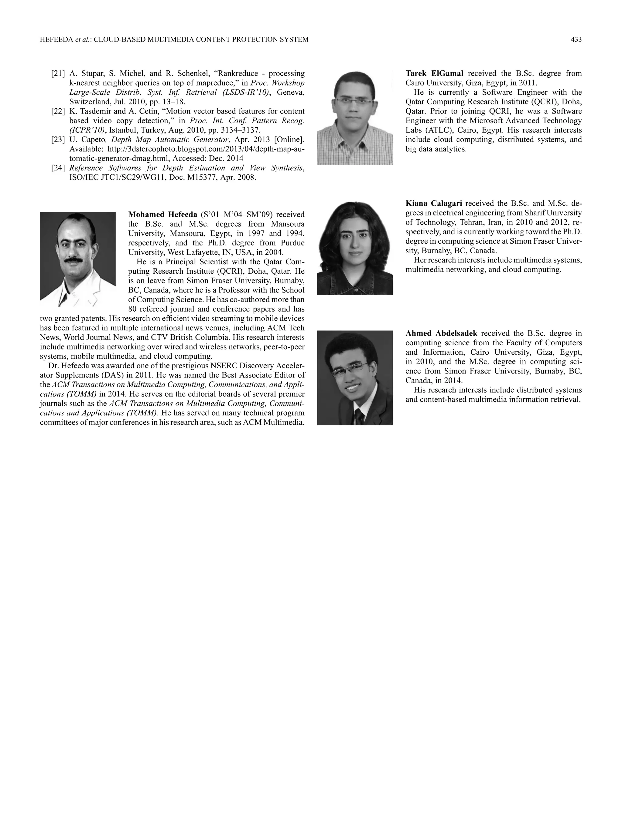 Cloud-Based Multimedia Content Protection System | PDF