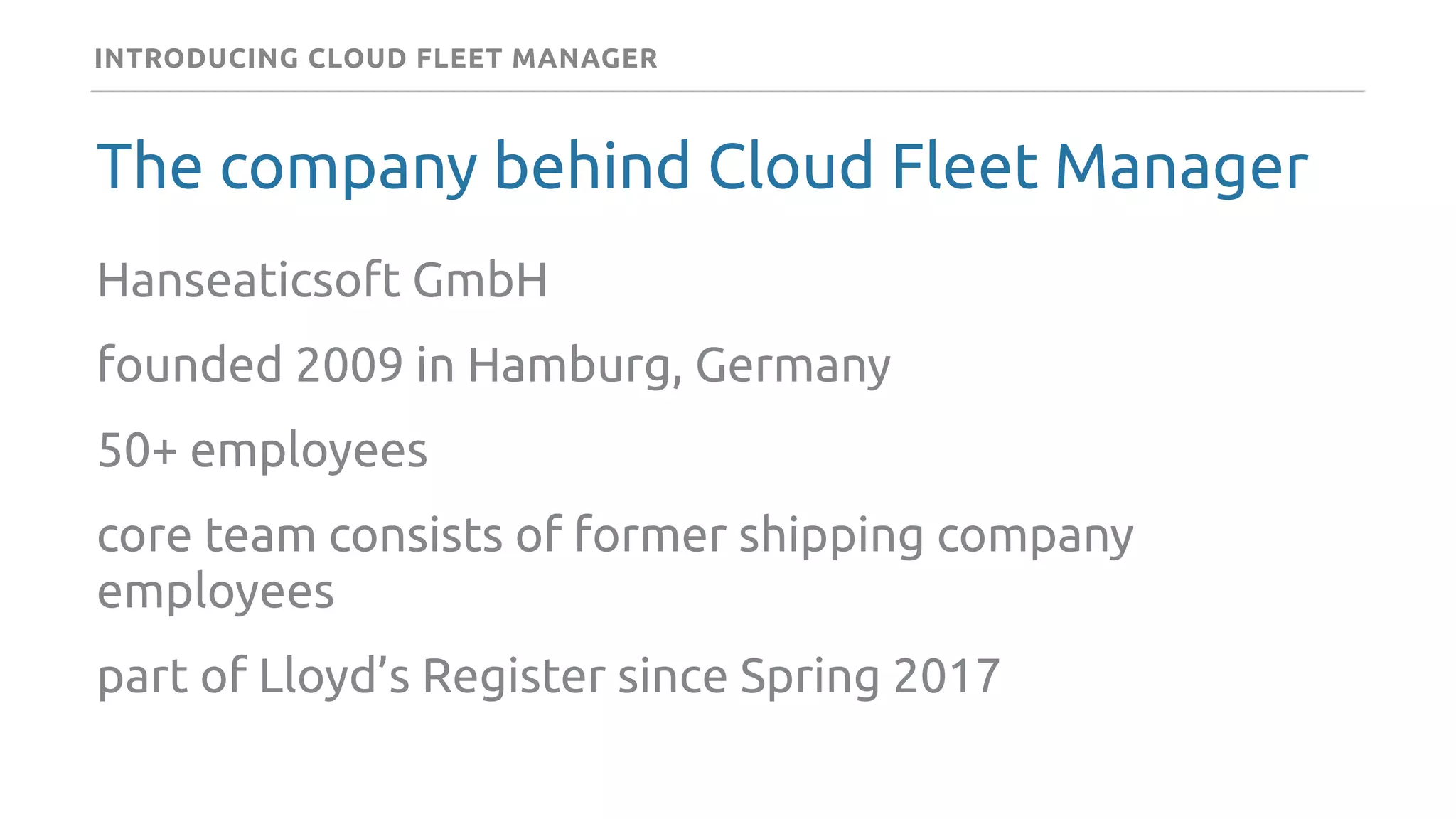 Cloud-based ship management has arrived in Singapore | PDF