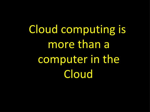 Cloud Computing 101 | PPT