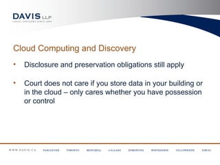 Risks and Benefits of Cloud Computing | PPT