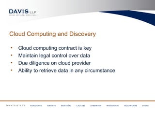 Risks and Benefits of Cloud Computing | PPT