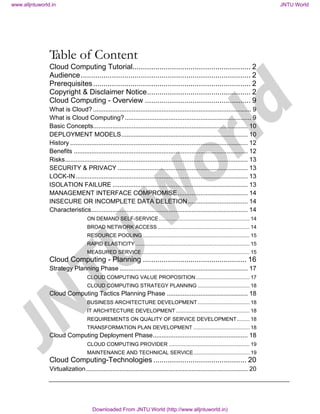 Cloud Computing Guide with Deployment Models | PDF