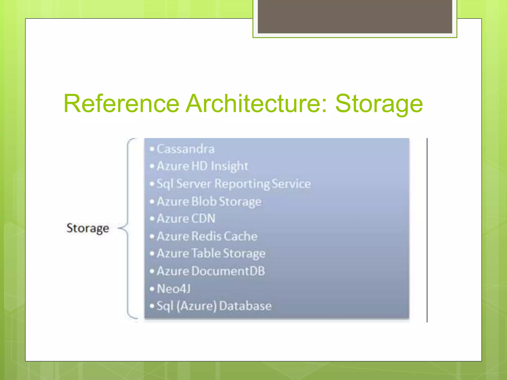 Cloud & Big Data Technologies | PPTX