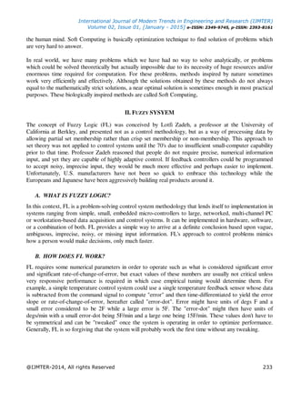 Soft Computing: A survey | PDF