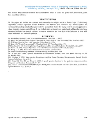 Soft Computing: A survey | PDF