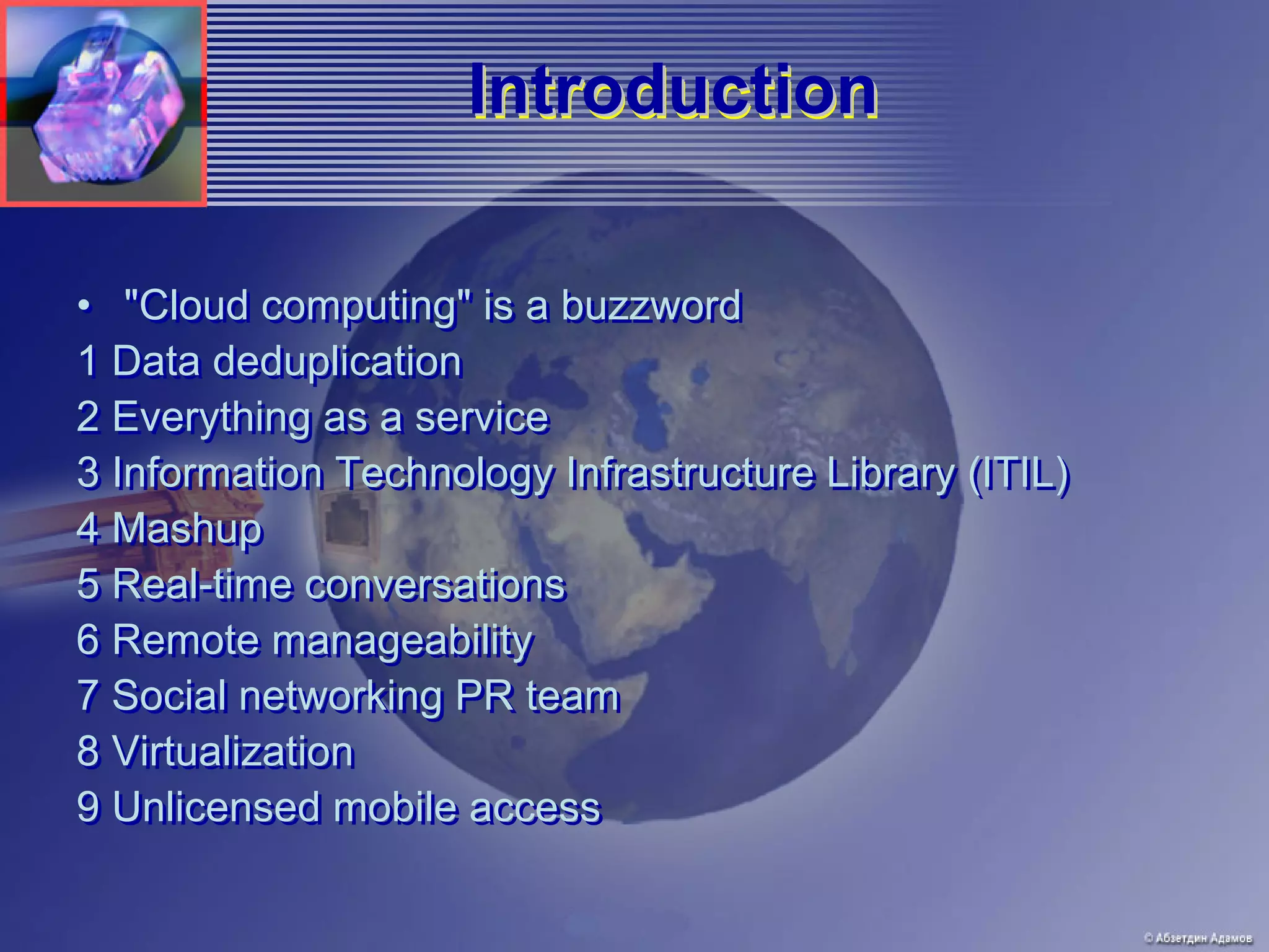 The Truth about Cloud Computing as new Paradigm in IT | PPT
