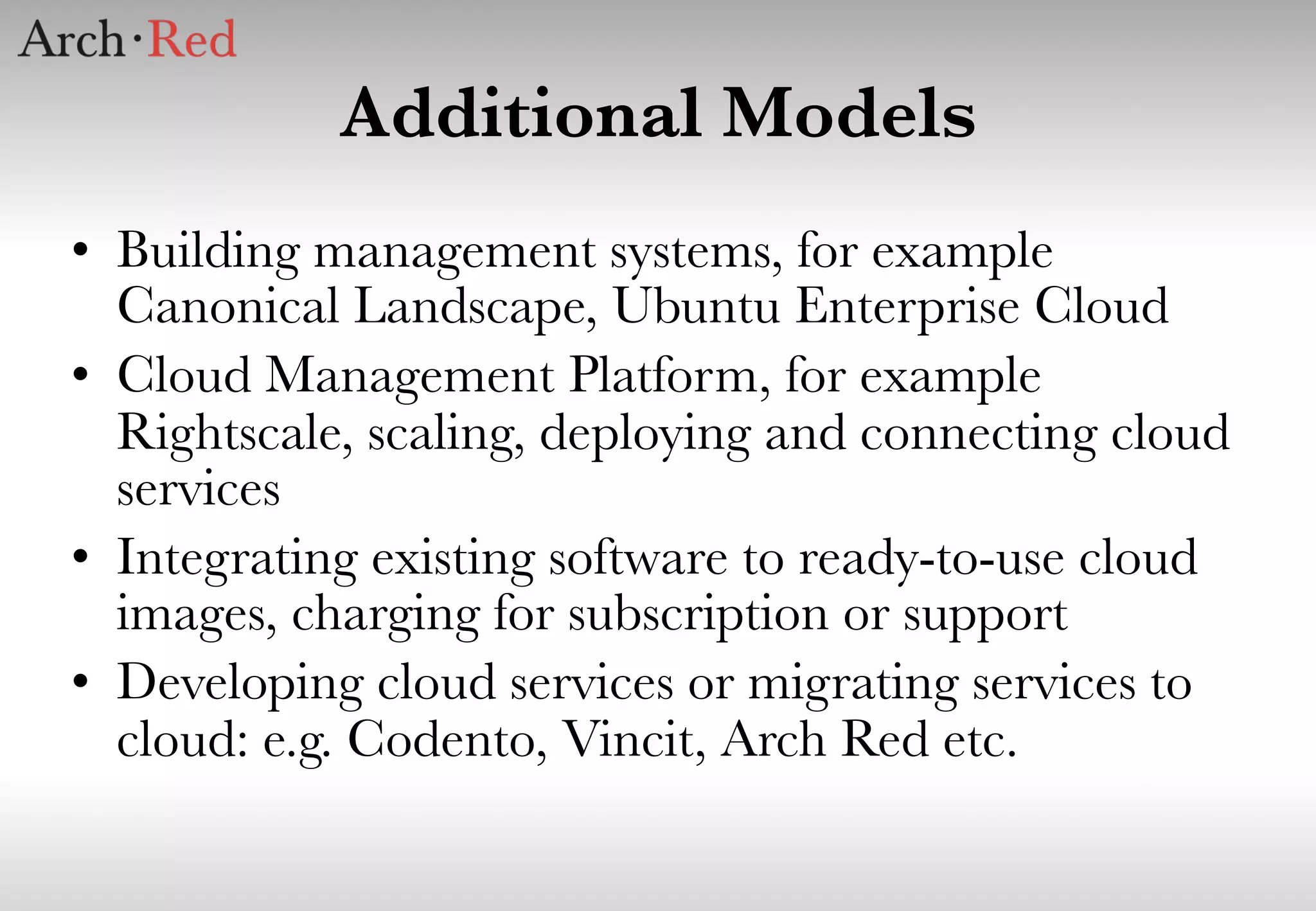 Cloud Computing Business Models Ppt