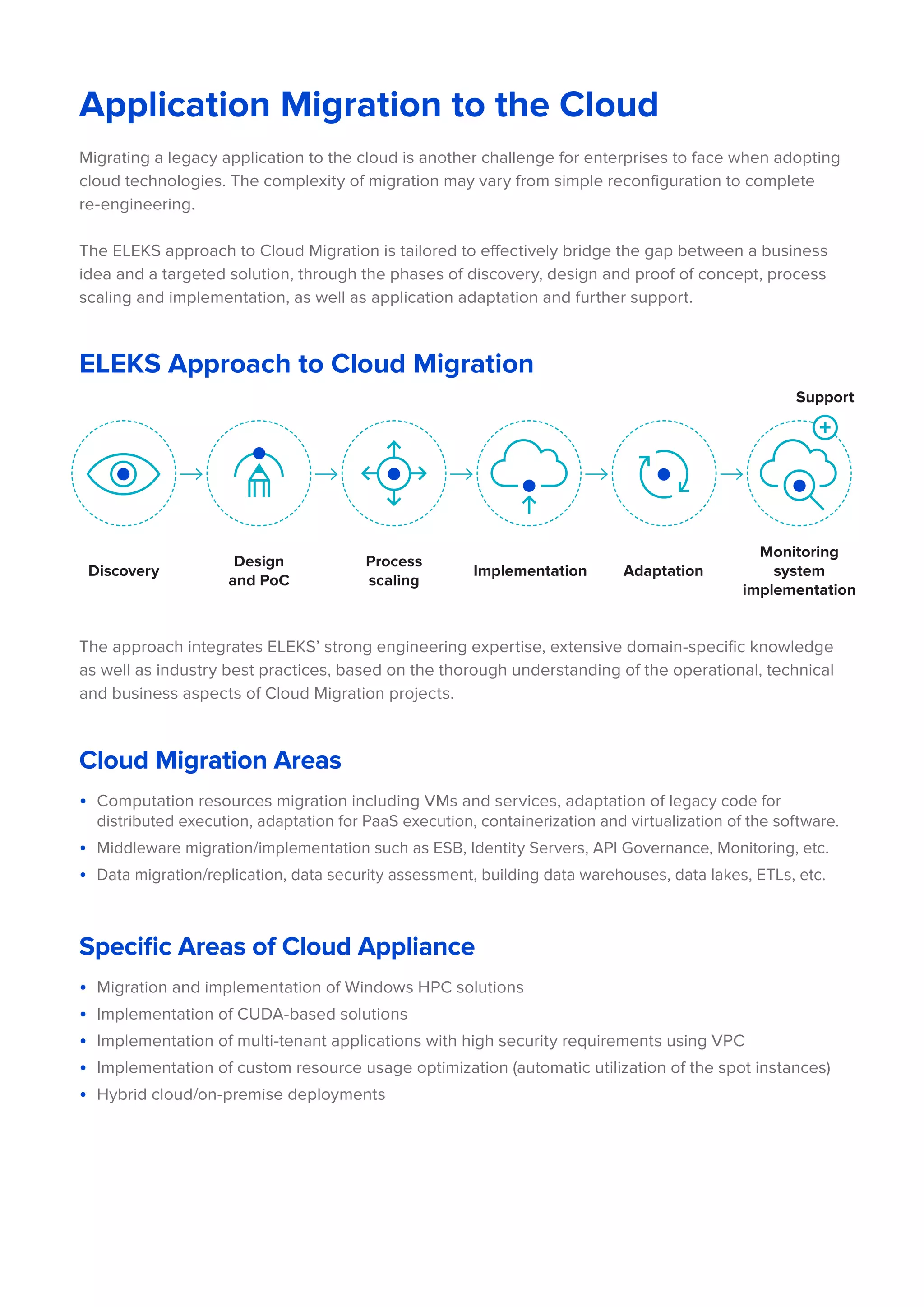 [ELEKS] Cloud Computing Expertise Overview | PDF
