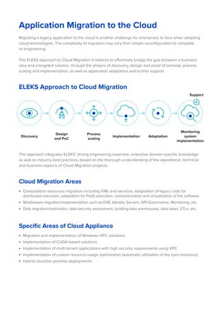 [ELEKS] Cloud Computing Expertise Overview | PDF