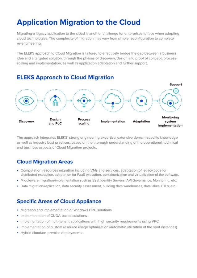 [ELEKS] Cloud Computing Expertise Overview | PDF
