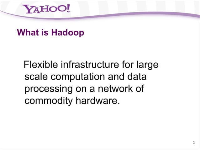 Cloud Computing: Hadoop | PPT | Cloud Computing | Internet