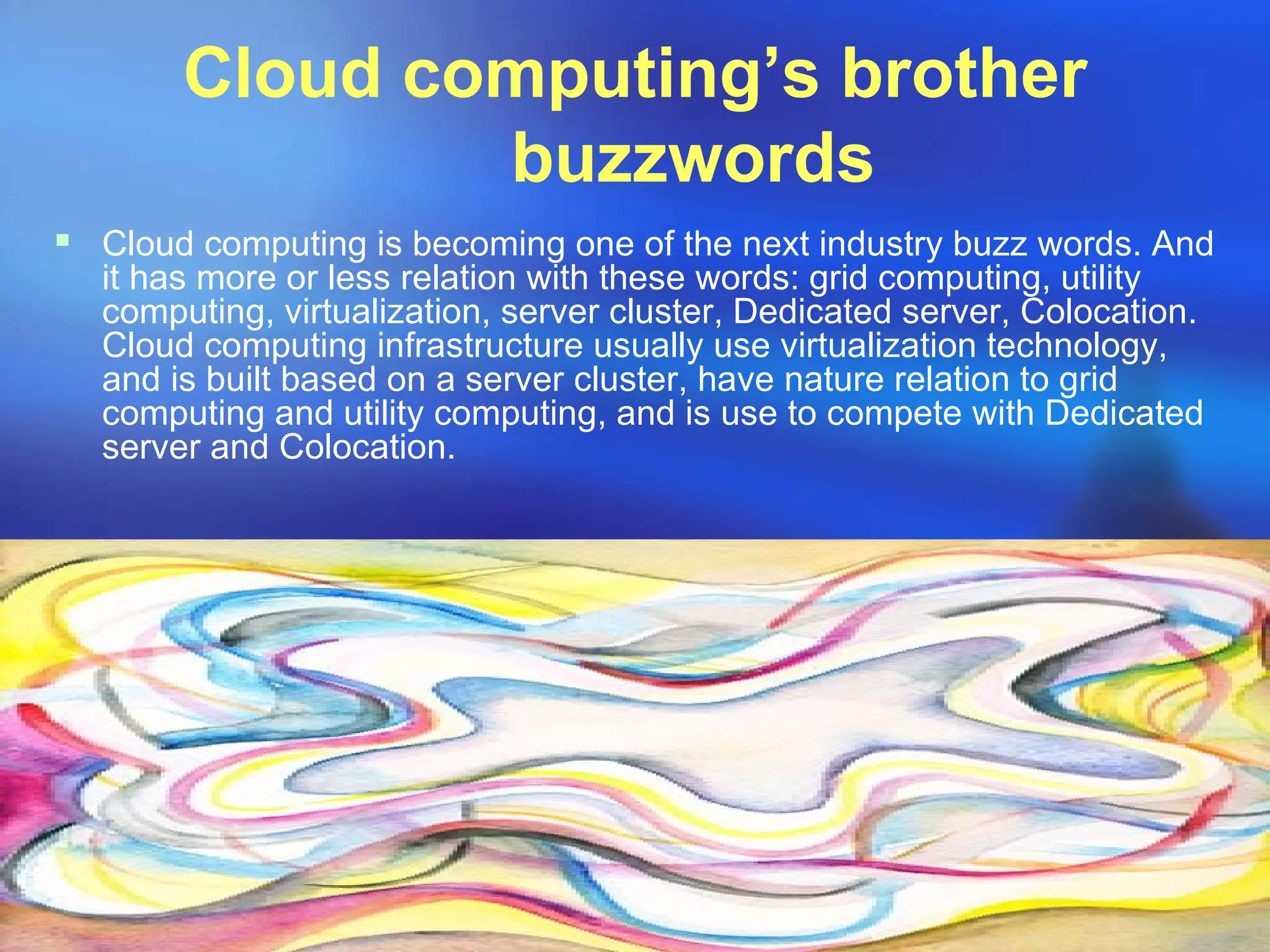 Cloud Computing Introduction Ppt