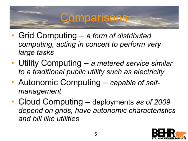 Cloud Computing Introduction | PPT | Cloud Computing | Internet