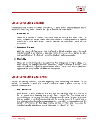 Cloud computing-overview | PDF