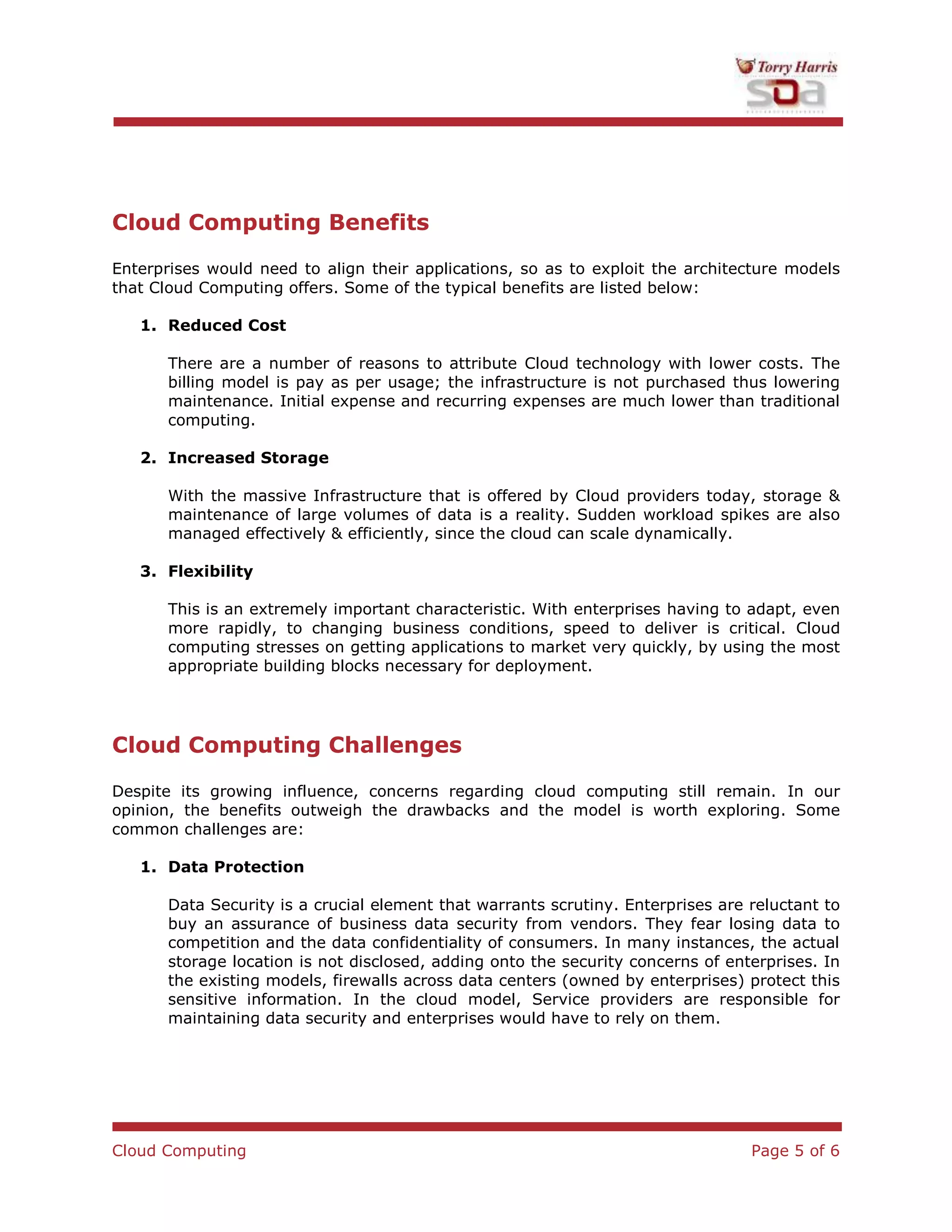 Cloud computing-overview | PDF