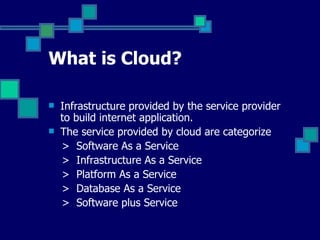 Cloud computing-ppt-presentation- | PPT | Cloud Computing | Internet