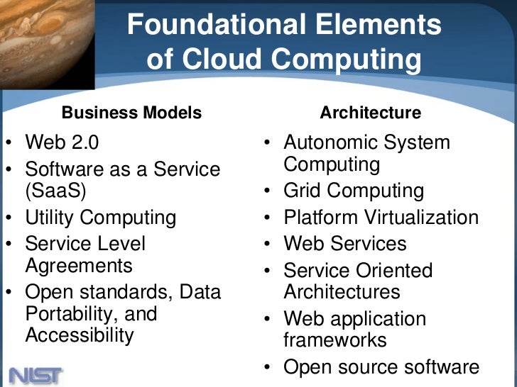 NIST Cloud Computing Standards nist-cloud-computing-standards